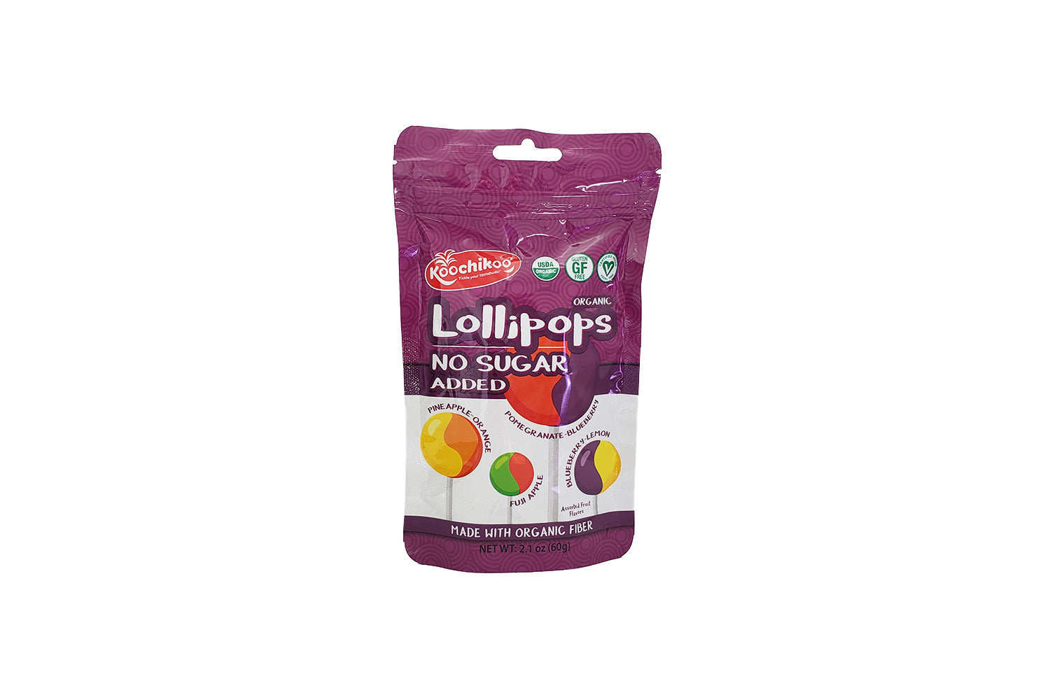 Koochikoo Organic Lollipops | NZ | My Sugar Free