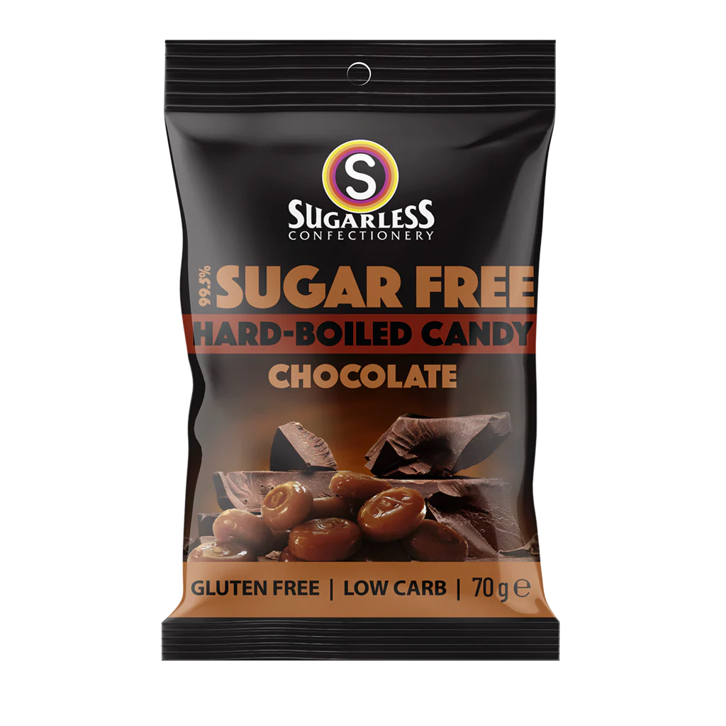 Sugar Free Chocolate Candy | Hard Boiled Candy 70g – My Sugar Free