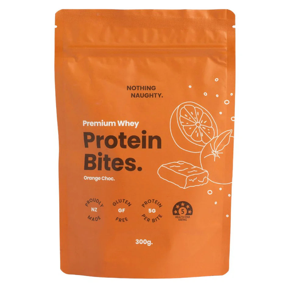 Premium Whey Protein Bites - Orange Choc 300g - My Sugar Free