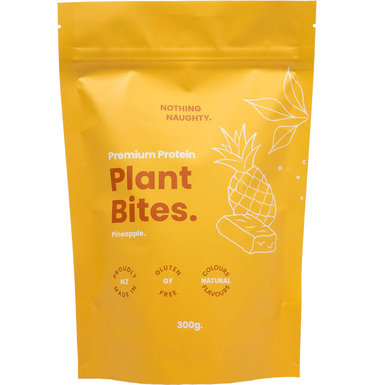 Premium Plant Protein Bites - Pineapple 300g – My Sugar Free