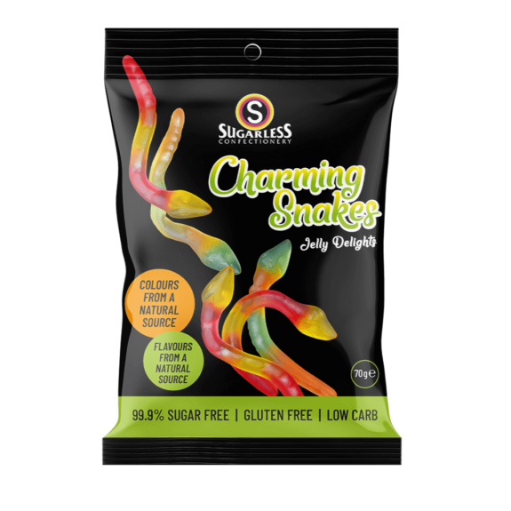 Charming Snake Jellies 70g - My Sugar Free