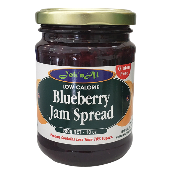 Blueberry Jam Spread 280g – My Sugar Free